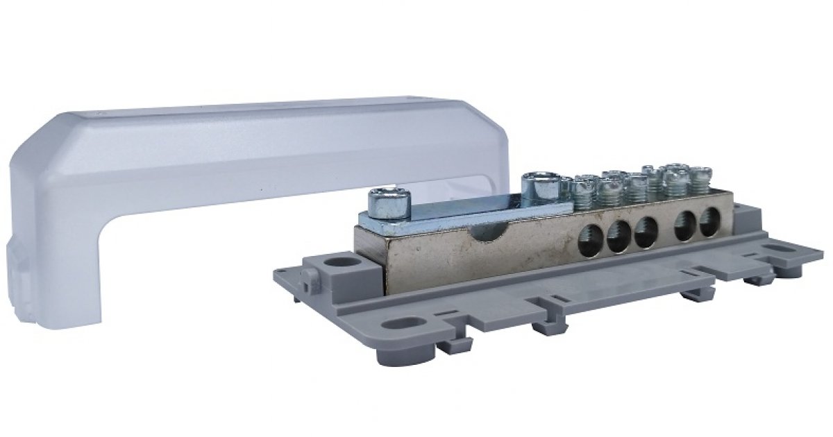 Equipotential terminals EPS 4 A with cover | ElektroBecov.cz