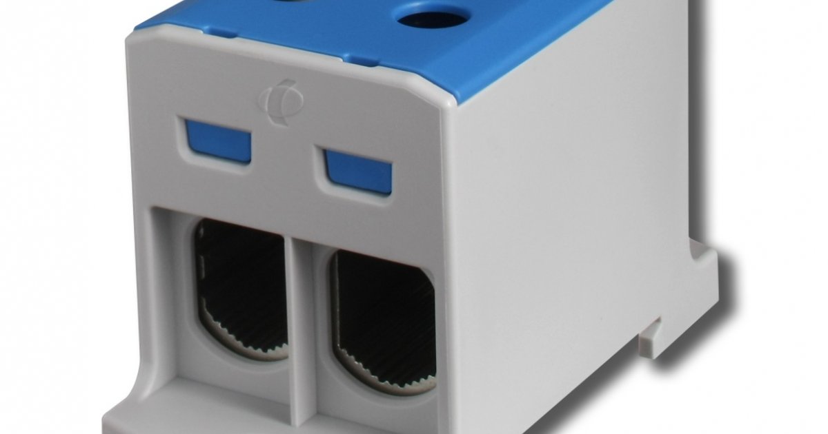Universal terminal block OTL 95/1x2 blue | ElektroBecov.cz