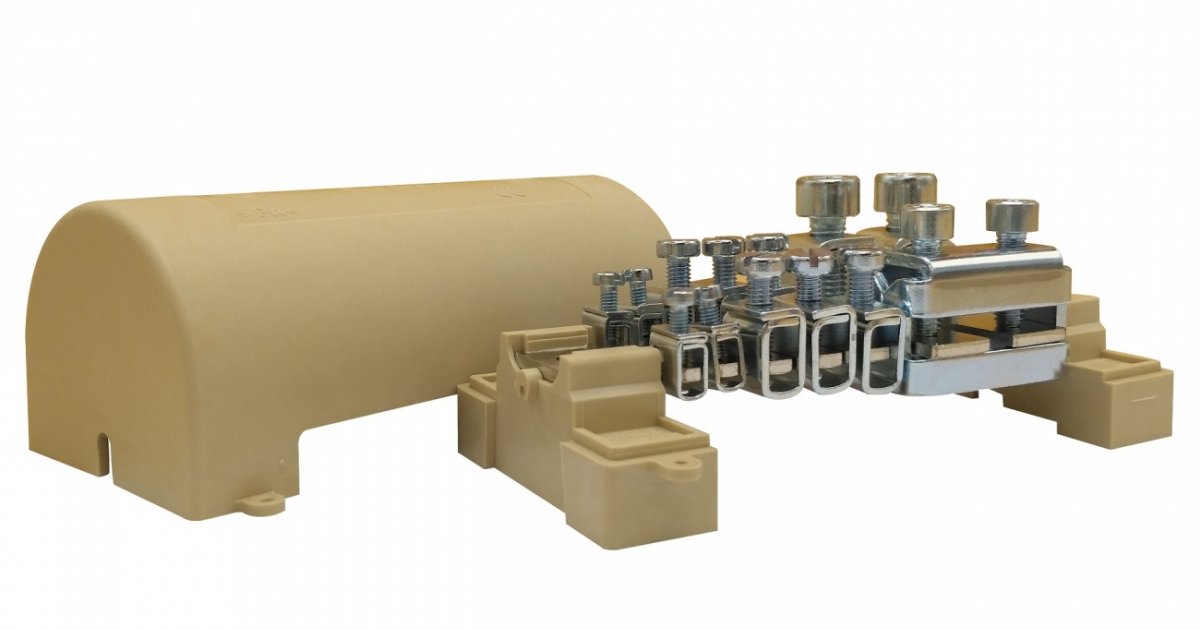 Equipotential terminal EPS 2 with cover | ElektroBecov.cz