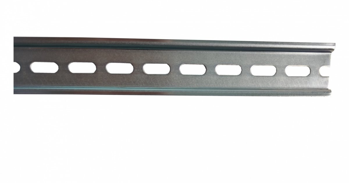 lišta TS 35x7,5-1000mm perfor 6,3x18 poz | ElektroBecov.cz