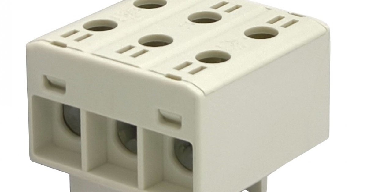Universal terminal block ETB 50/L1,L2,L3 grey | ElektroBecov.cz
