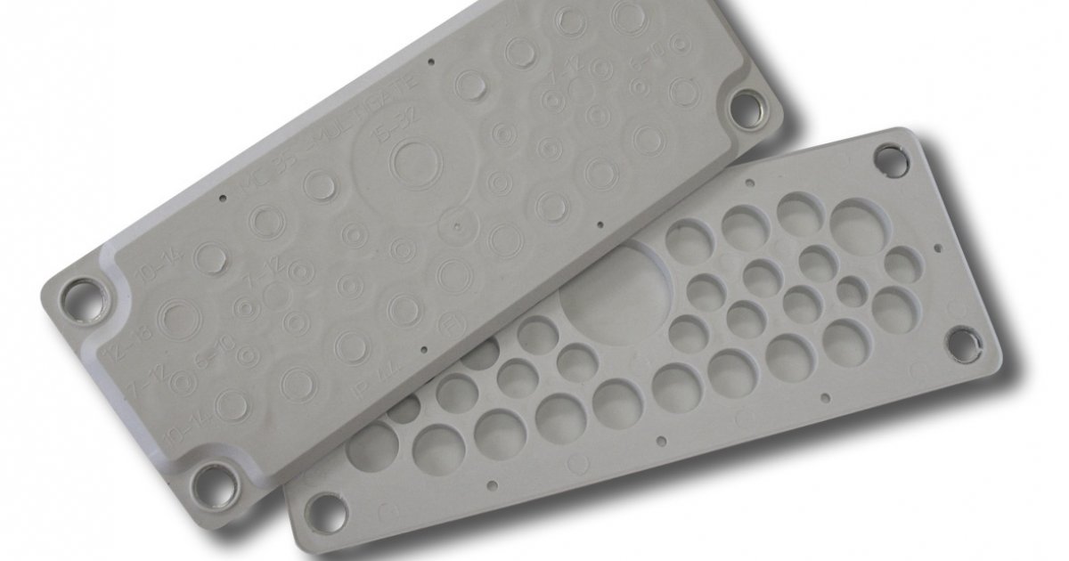 Gland plate MC 35 (IP44) | ElektroBecov.cz